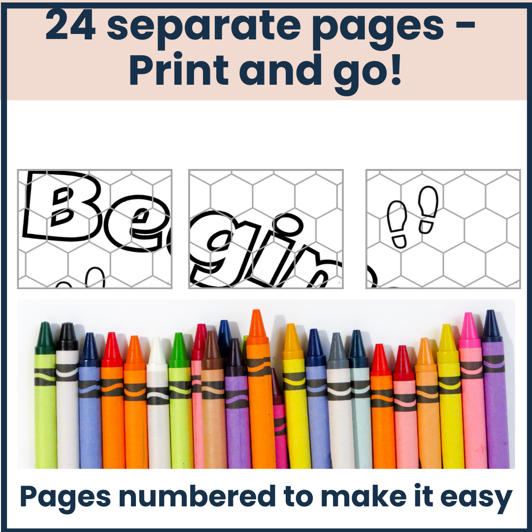 Back to School Activity & Bulletin Board - Collaborative Coloring ...