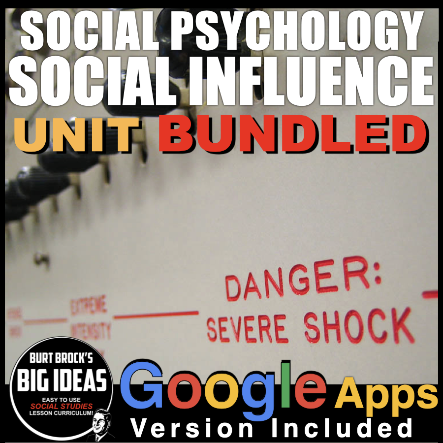 Social Psychology- Social Influence Unit- PPTs, Guided Notes ...