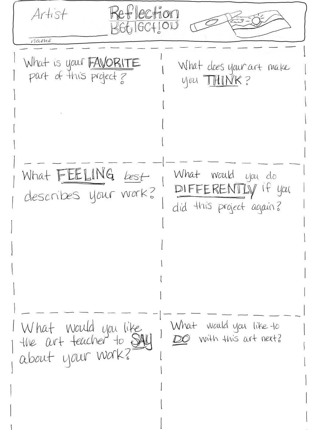 Artist reflection - Classful