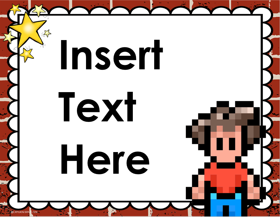 Back to School Door Decorations Bulletin Board Display Video Game Theme ...