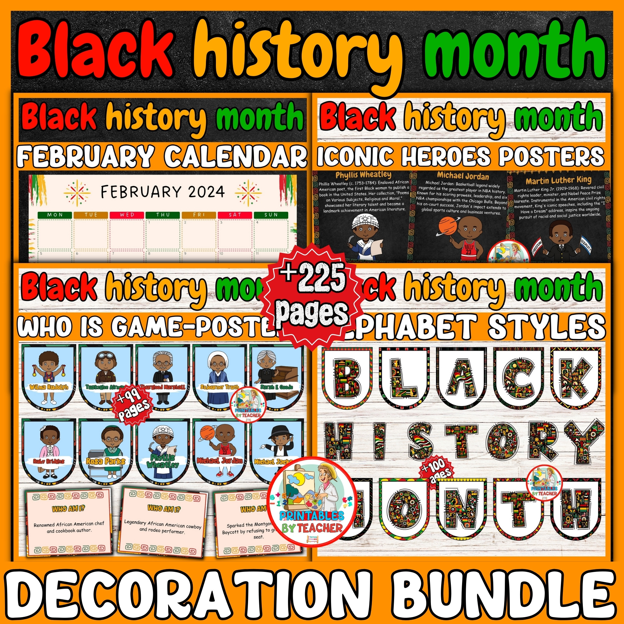 Black history Month bulletin board ideas | classroom decoration-posters ...