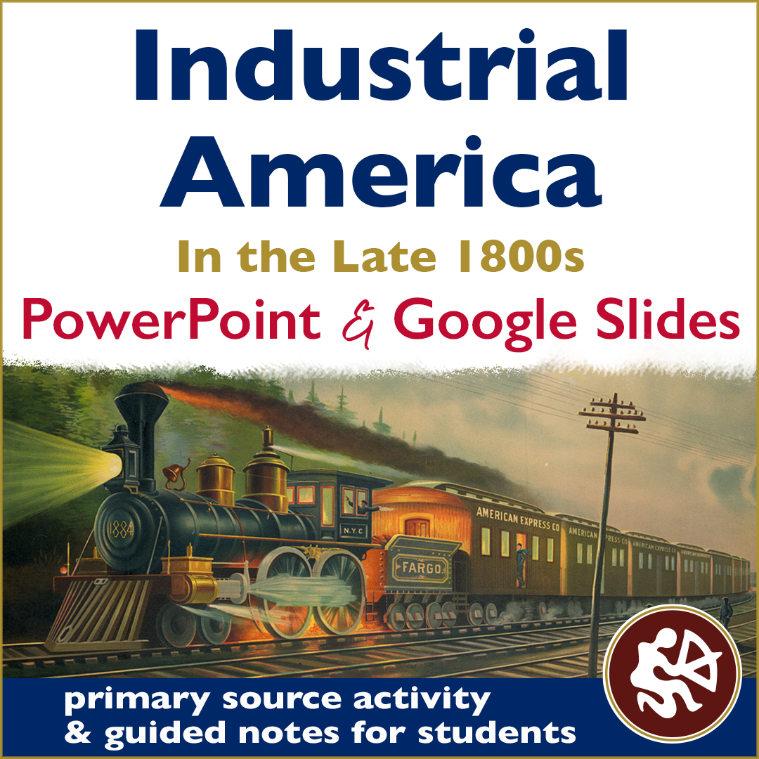 Industrial America PowerPoint & Google Slides | Primary Source - Classful