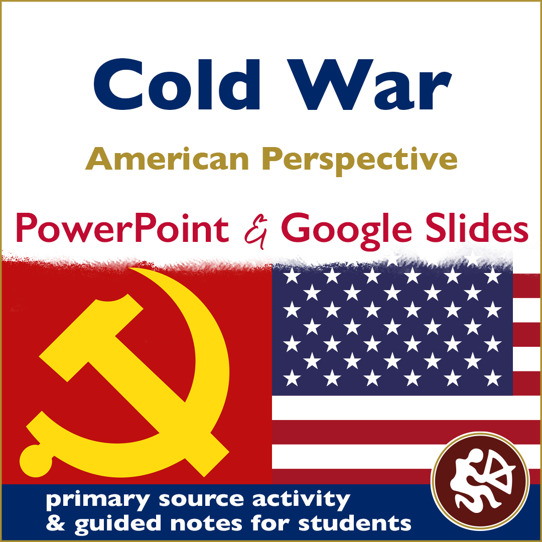 Cold War PowerPoint & Google Slides | American History WWII education ...