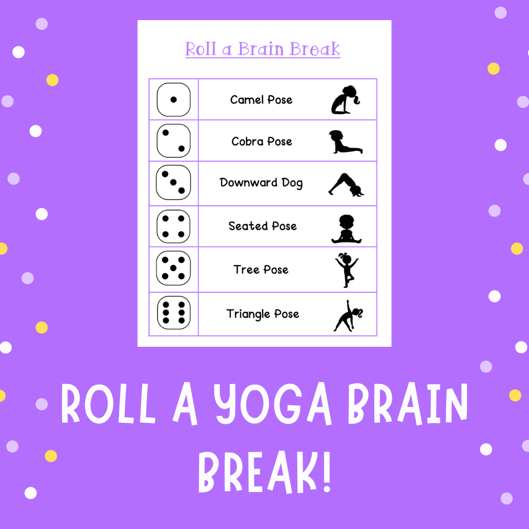FREE Yoga Pose Brain Break - Classful
