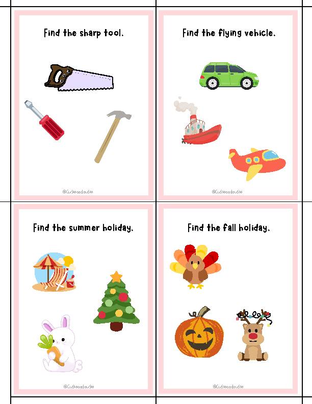 Feature and Function Task Cards - Categorization - Classful