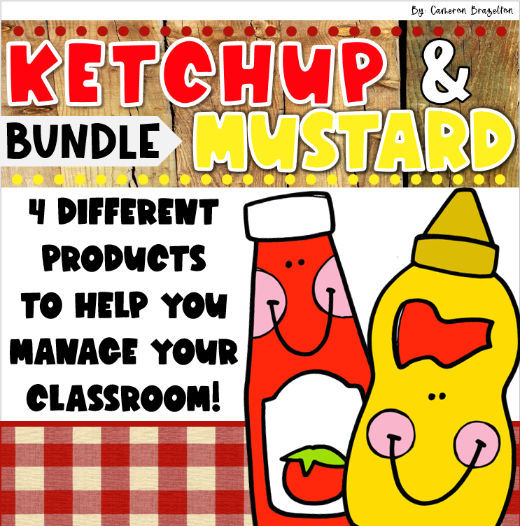 Ketchup Mustard Mayo Pickle Folder Covers Labels Slides Choice Board ...