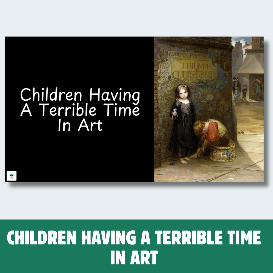 Children Having A Terrible Time In Art History - Classful