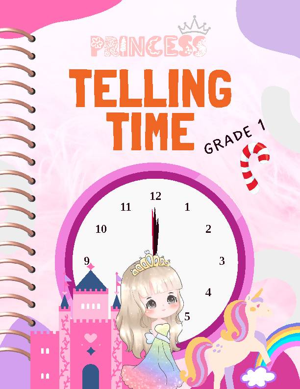 Telling The Time Beginner, Printable, Clock Learning Time, Busy Book ...