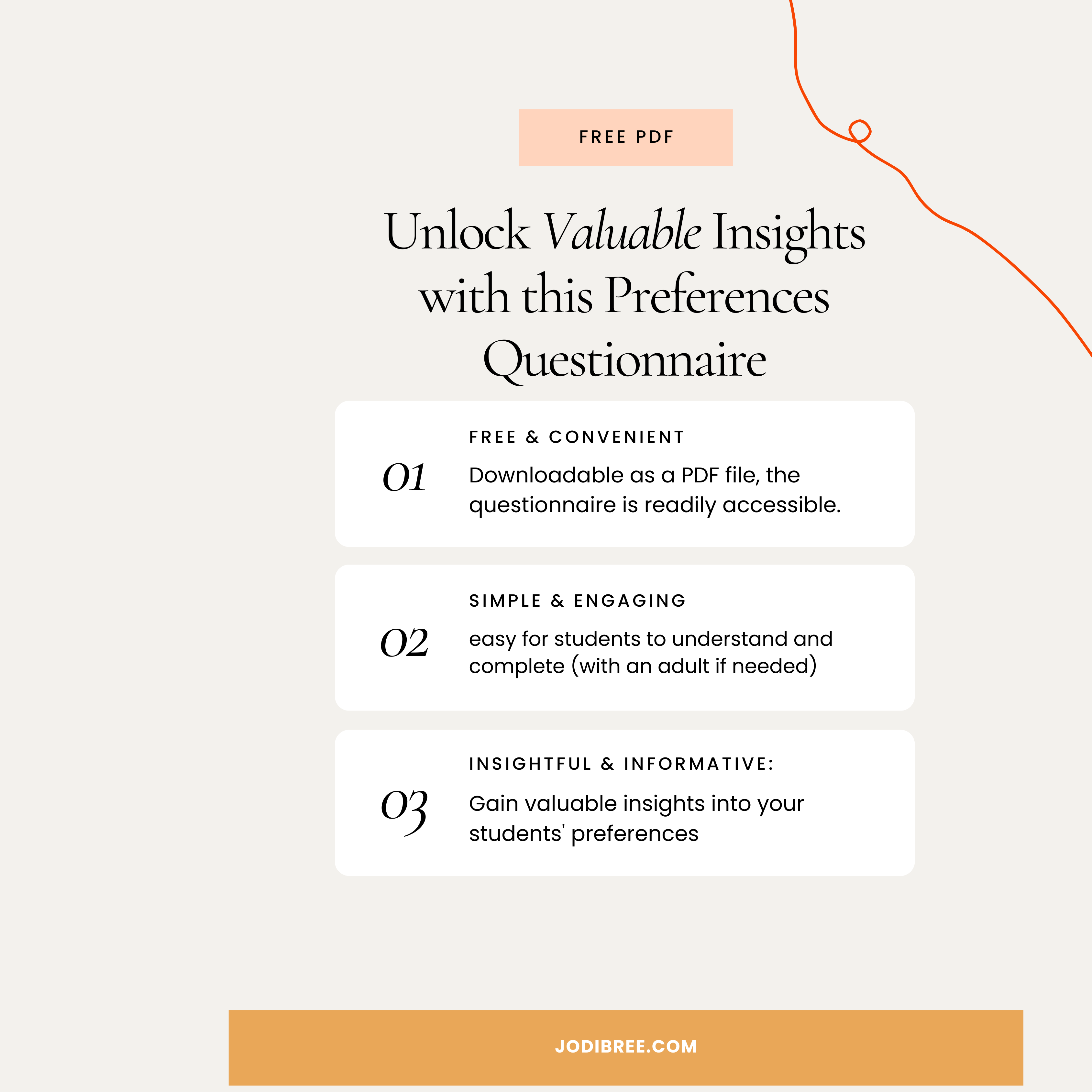 *FREE* Student Preference Assessment Questionnaire | Printable PDF ...