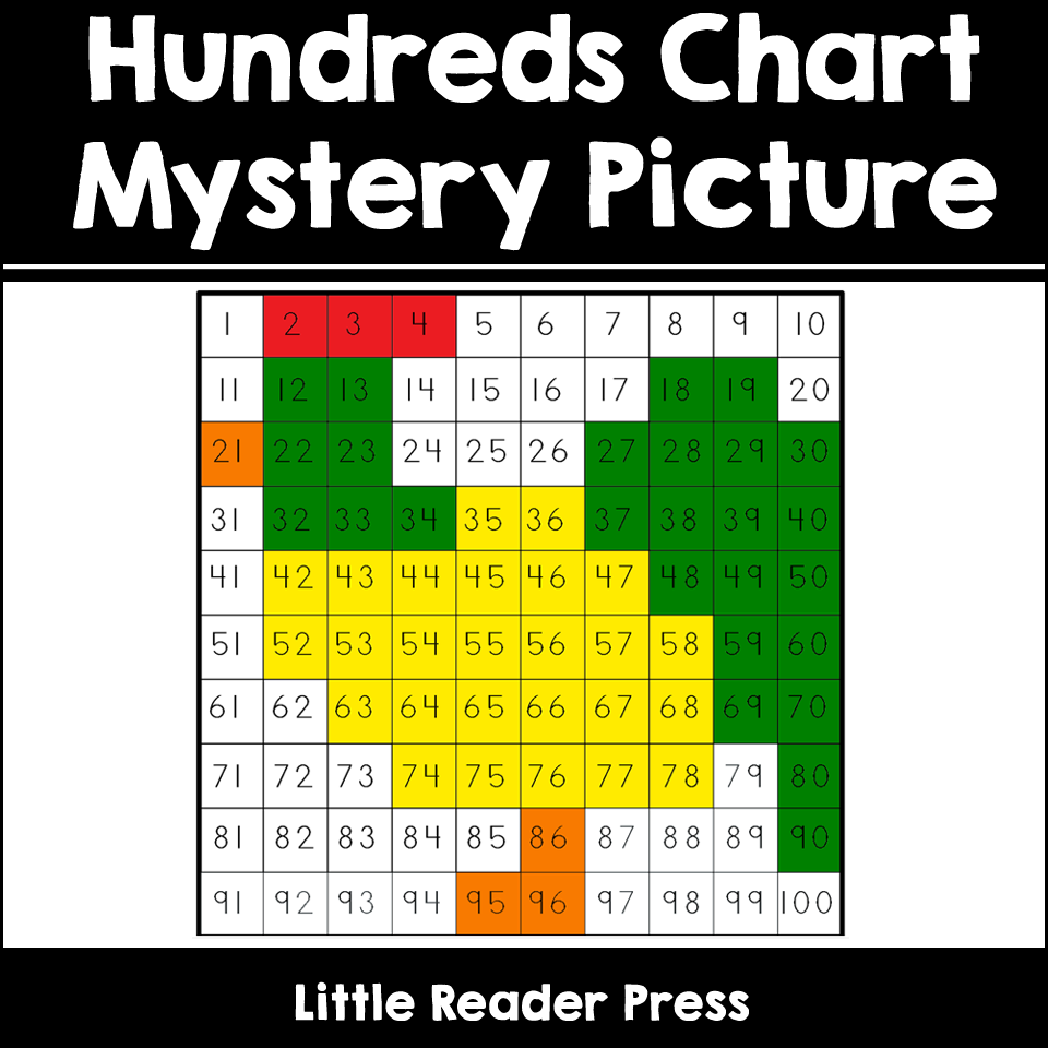 Hundreds Chart Mystery Picture Rooster - Classful