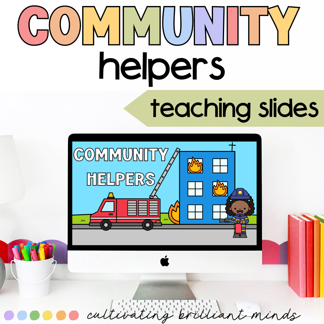 Community Helpers Digital Teaching Slides | Google Slides Activities ...
