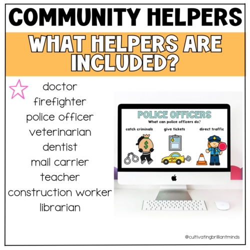 Community Helpers Digital Teaching Slides | Google Slides Activities ...