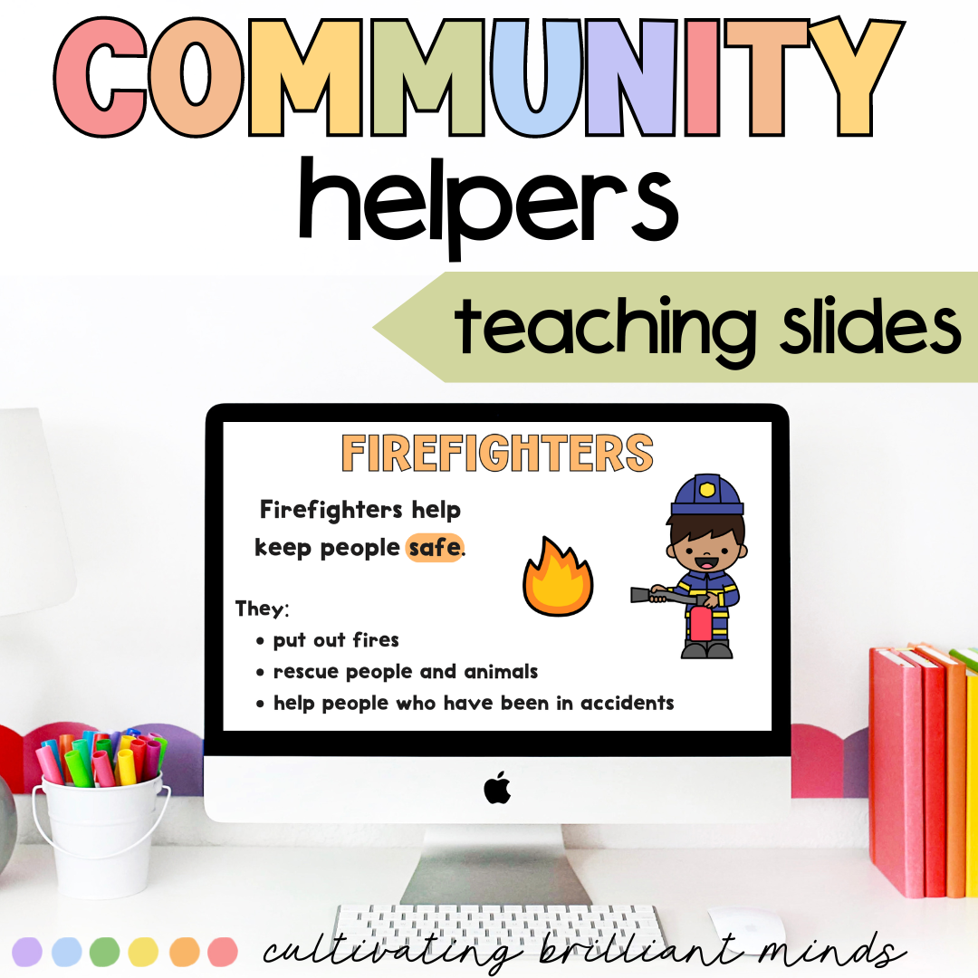 Community Helpers Digital Teaching Slides | Google Slides Activities ...