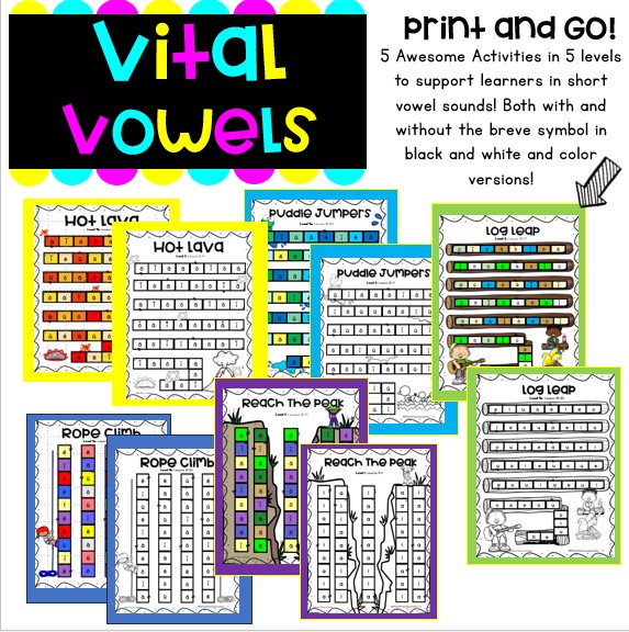 Daily Practice With Short Vowel Sounds Bundle UFLI and Science of ...
