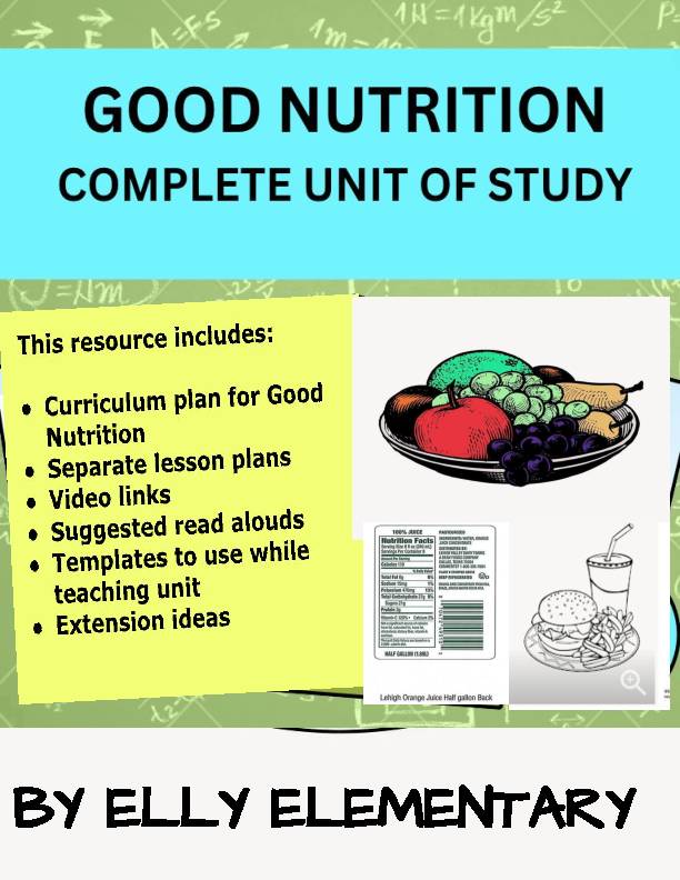 Fueling Our Bodies- Learning About Healthy Eating- 2ND/3RD Grade ...