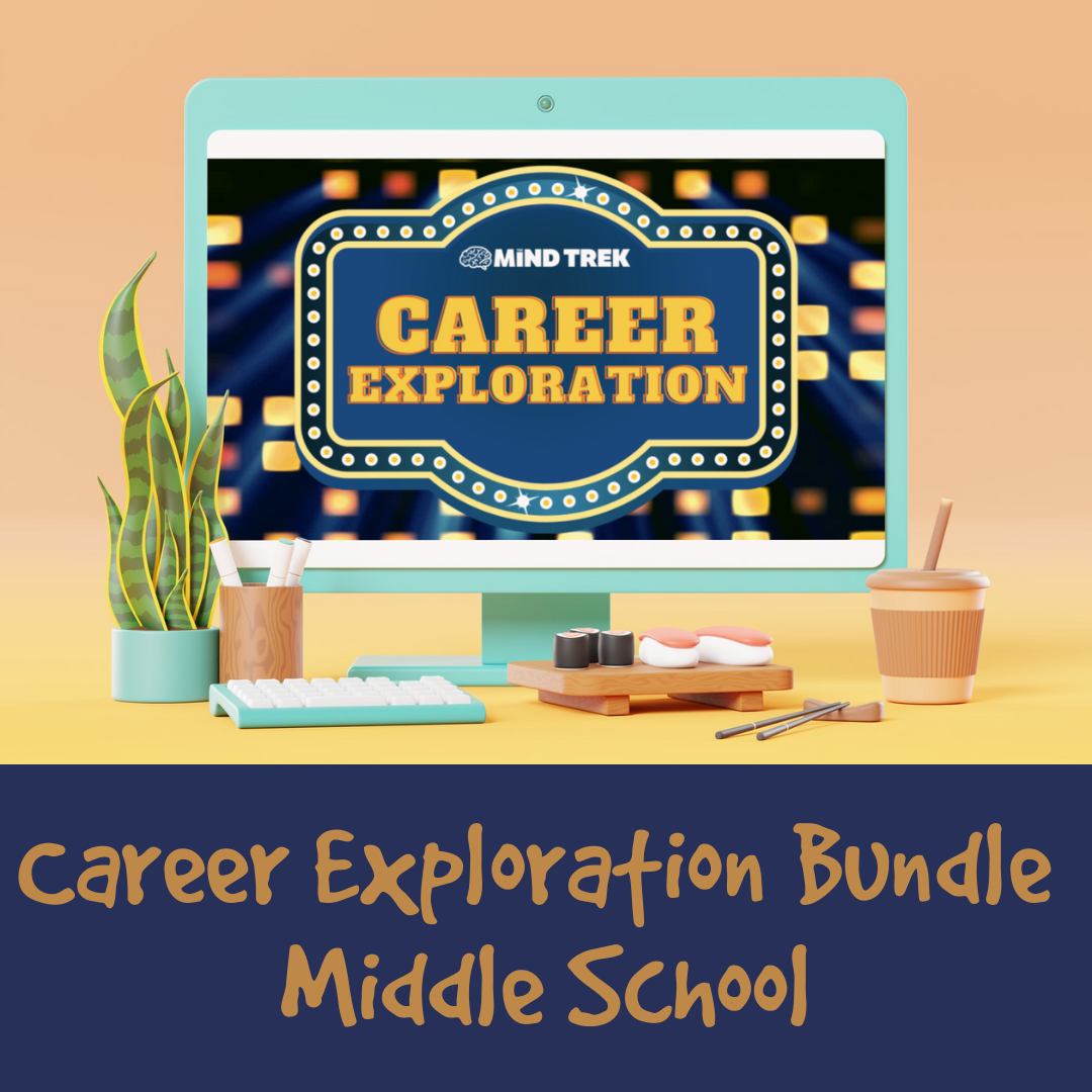 Middle School Career Exploration Bundle - Career Clusters & Career ...