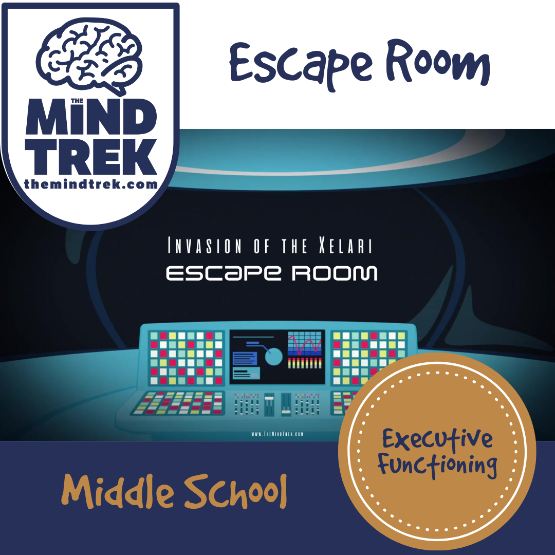 Middle School Executive Functioning Virtual Escape Room - Classful