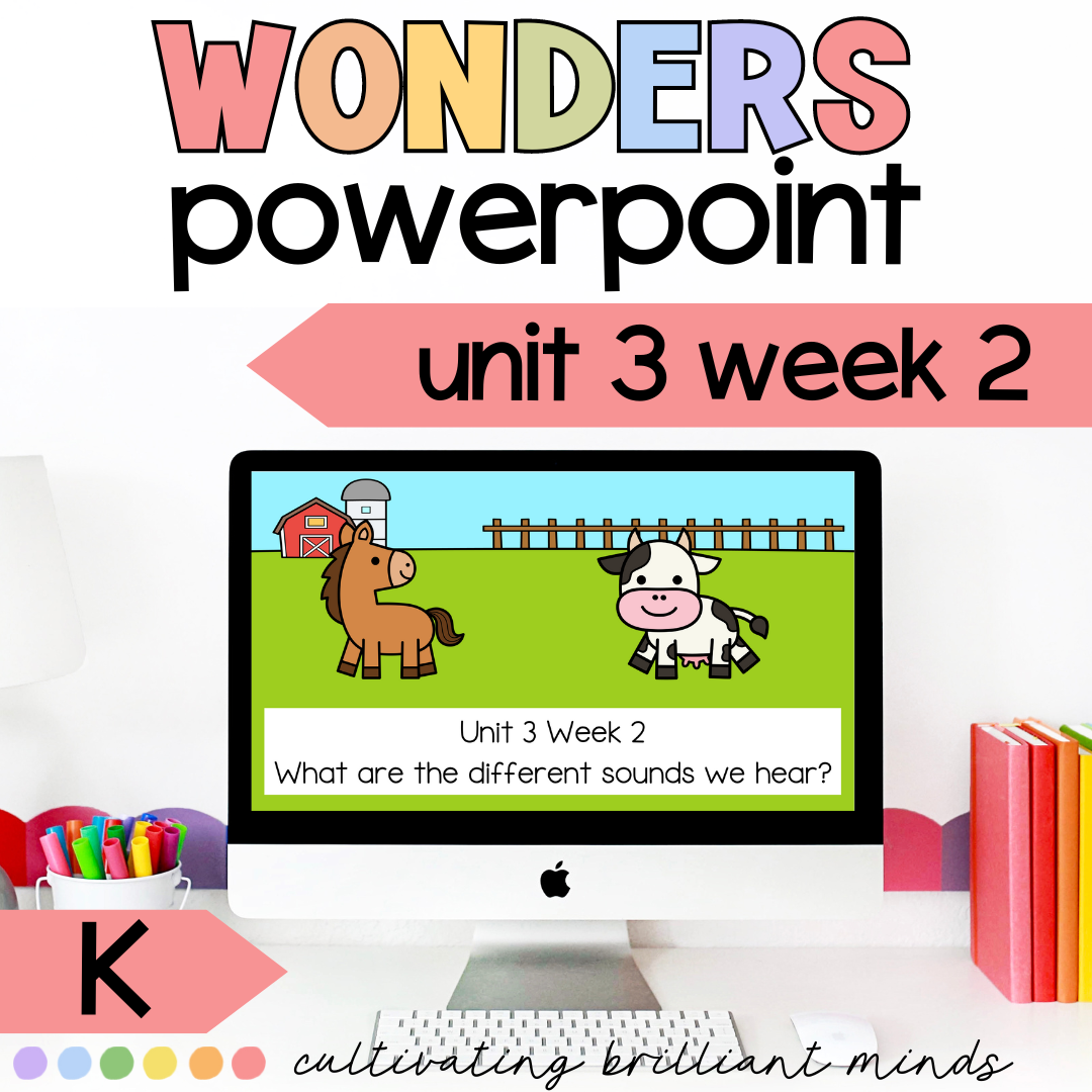 McGraw-Hill Wonders Kindergarten Unit 3 Week 2 PowerPoint | Distance ...