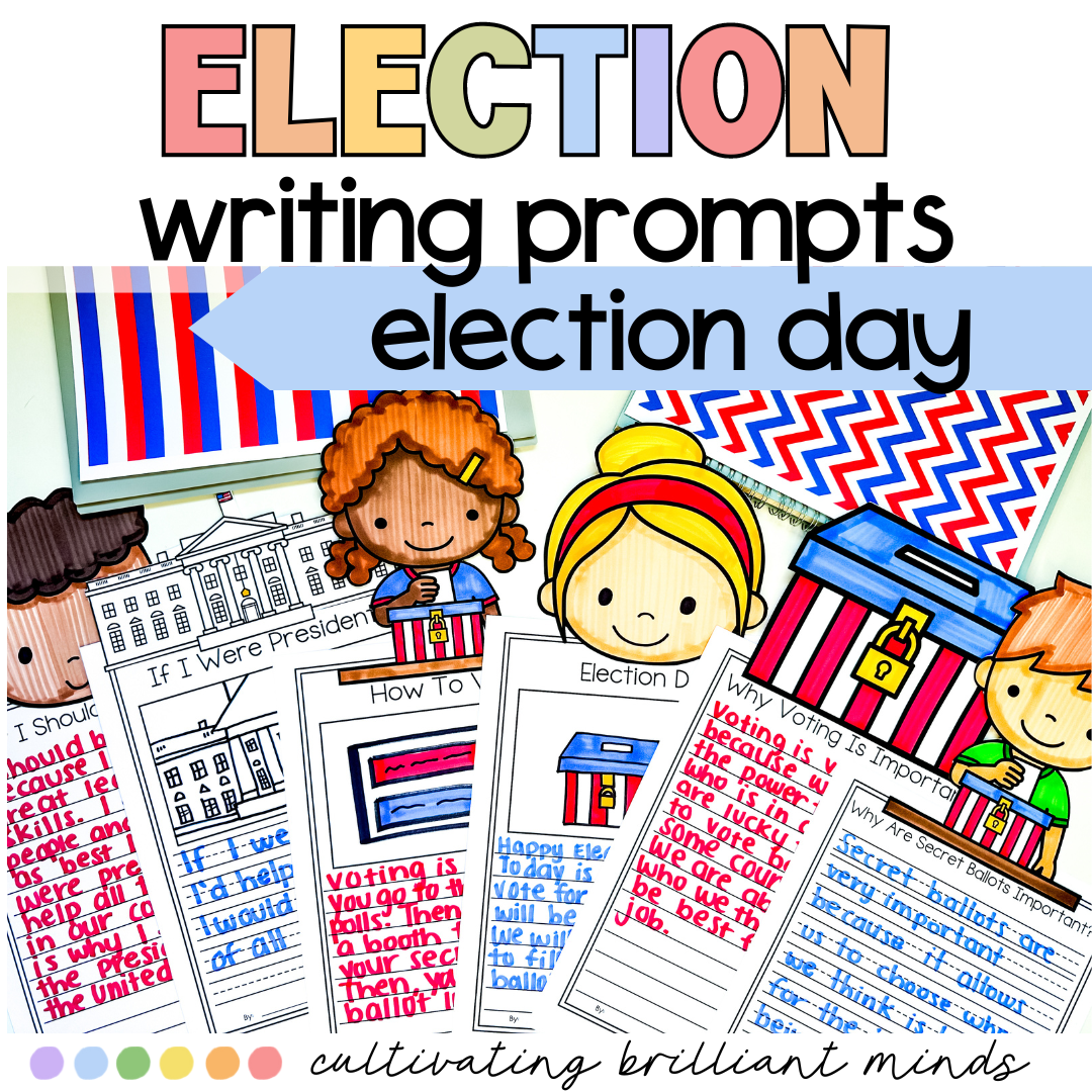 Election Day Writing Prompts | Election Writing | Voting | Presidential ...