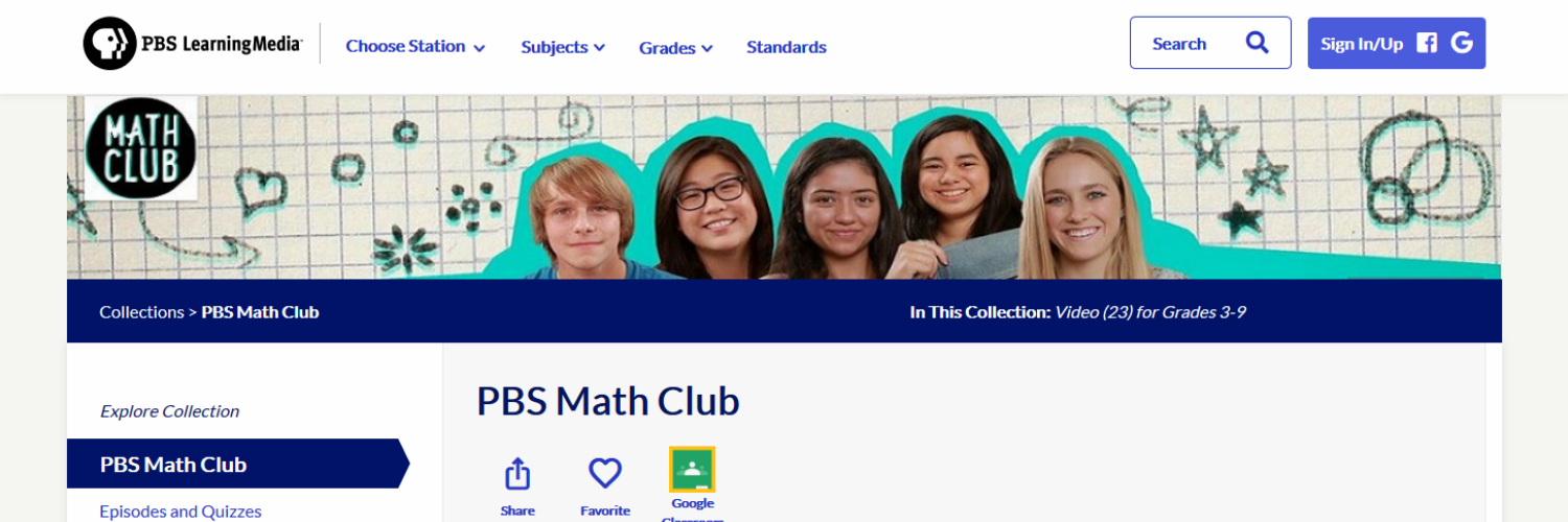 PBS Math Club offers free videos that align with the Common Core ...