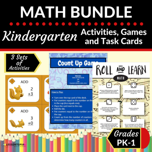 Kindergarten Math Bundle - Classful