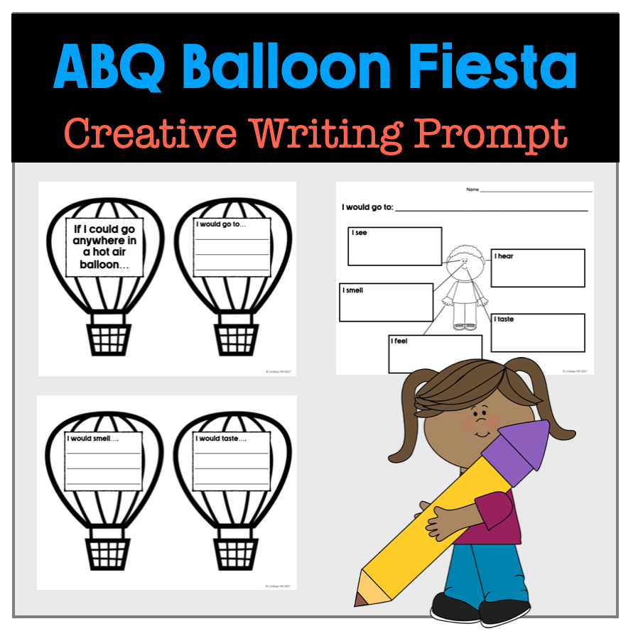 ABQ Hot Air Balloon Fiesta Creative Writing Prompt - Classful