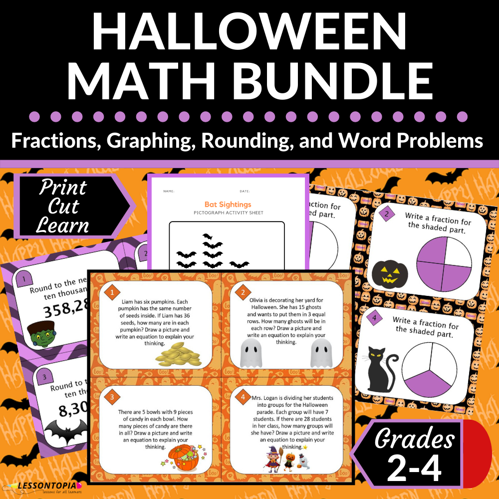 Halloween Math Bundle - Classful