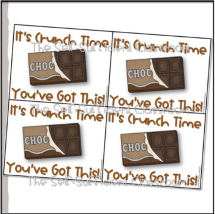 It's Crunch Time & You've Got This- Testing Motivation Slips - Classful
