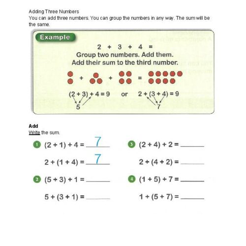 1st Grade Math - Chapter 7 - Adding and Subtracting#1 - Classful