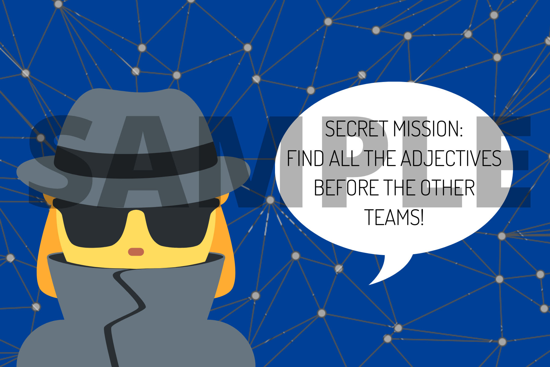 Parts of Speech GAME (Nouns, Verbs, & Adjectives) [Secret Spy] For K-5 ...