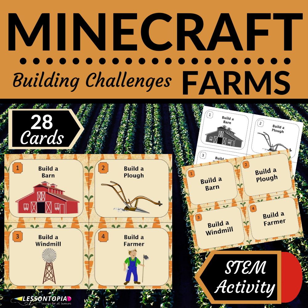 Minecraft Challenges Farm STEM Activities Classful minecraft-challenges-farm-stem-activities-classful