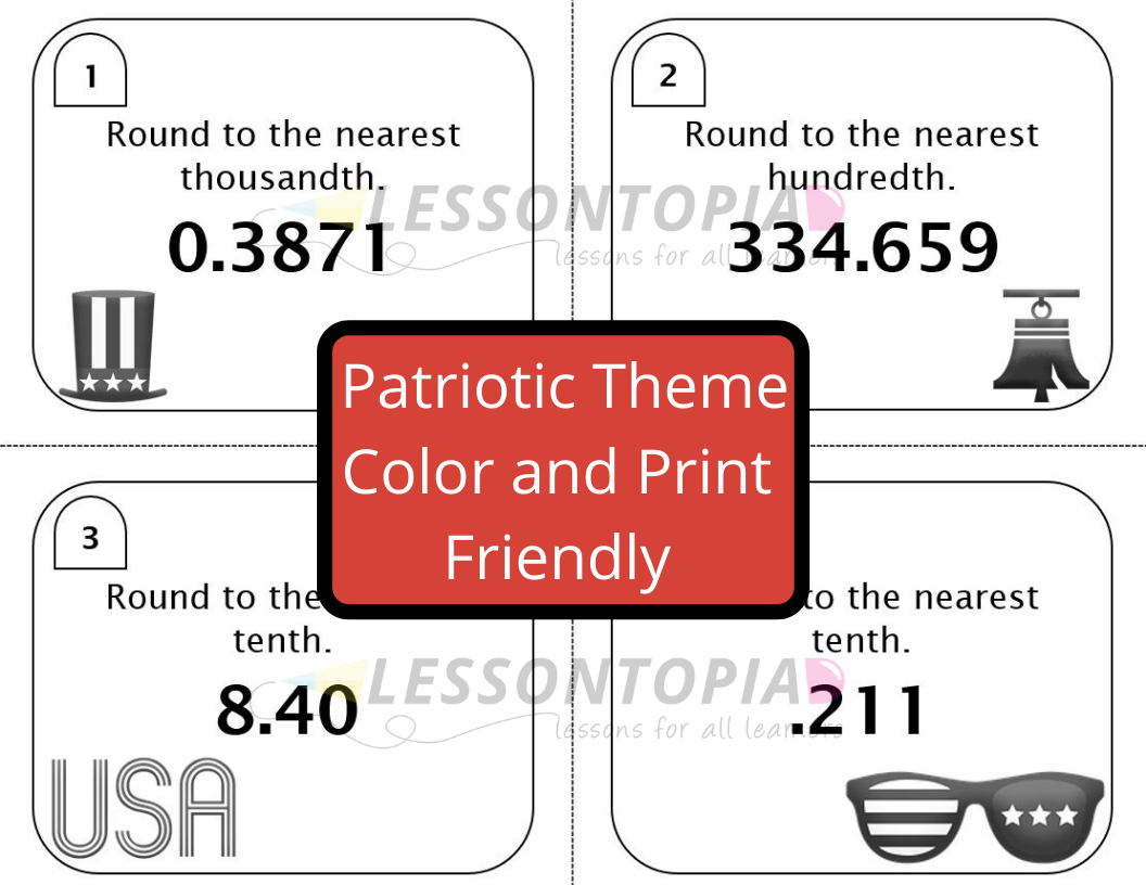 Rounding Decimals Task Cards Patriotic Classful rounding-decimals-task-cards-patriotic-classful