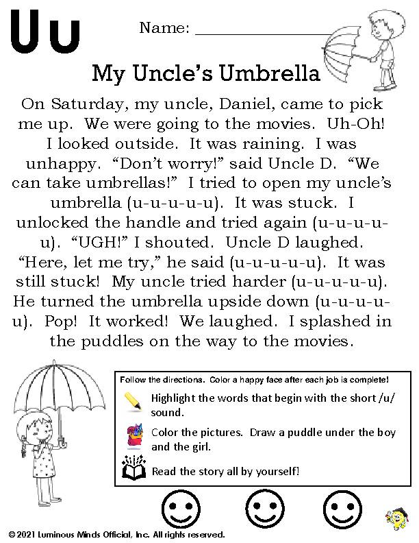 Reading Practice Letter U Classful reading-practice-letter-u-classful