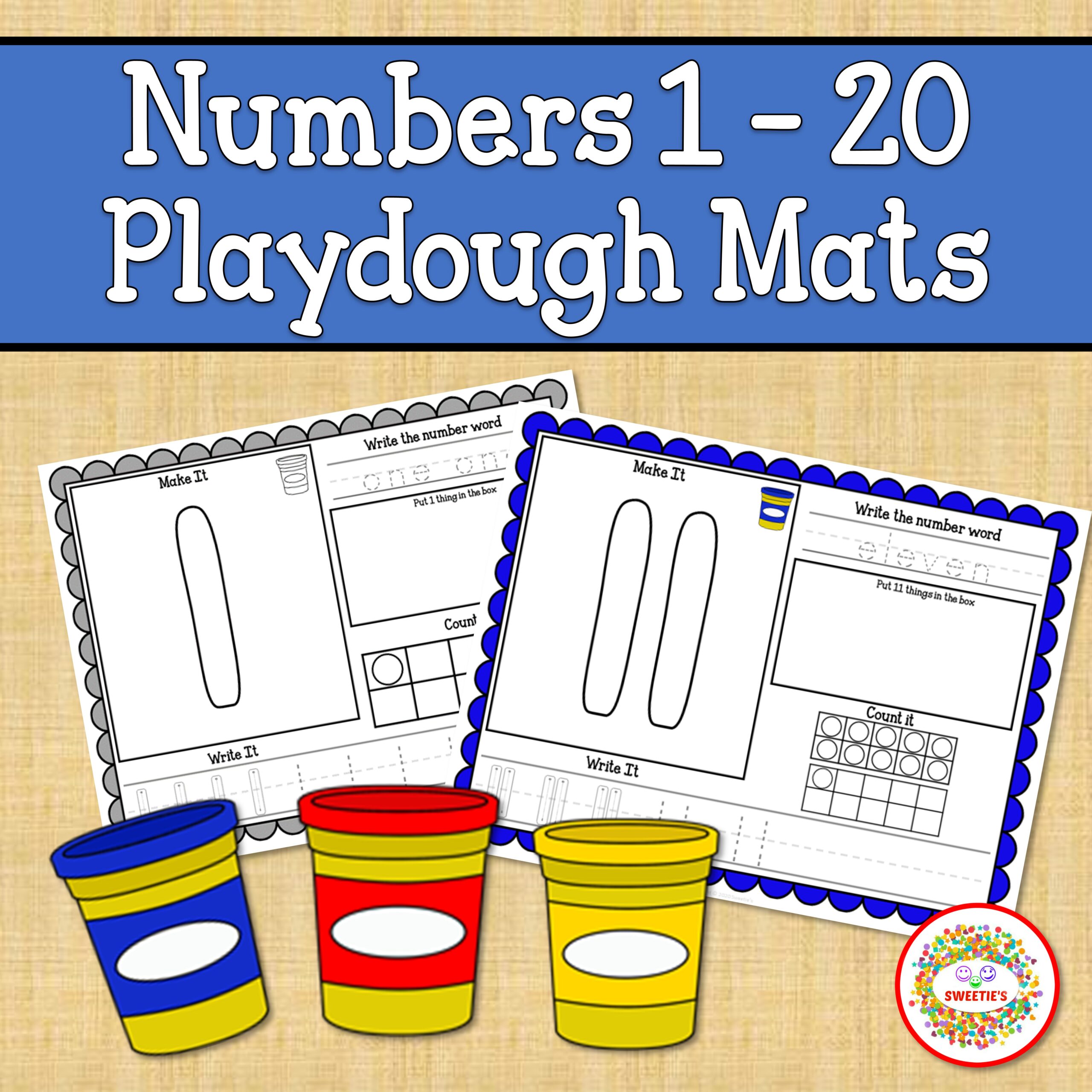 Number Mats 1 To 20 Playdough Classful Number Mats 1 To 20 Playdough Classful