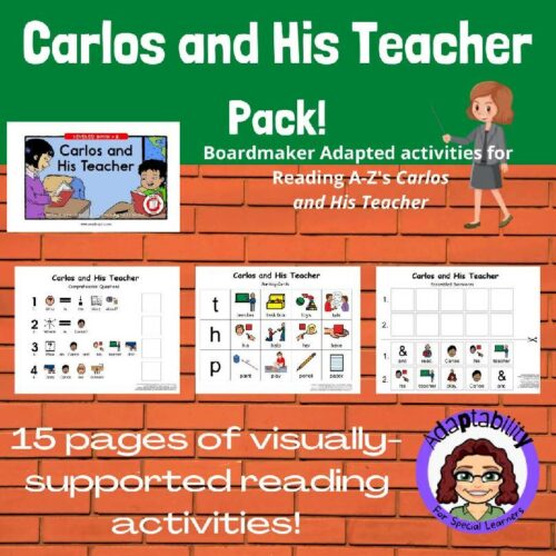 Apple Tree Pack- Boardmaker adapted activities for special needs ...