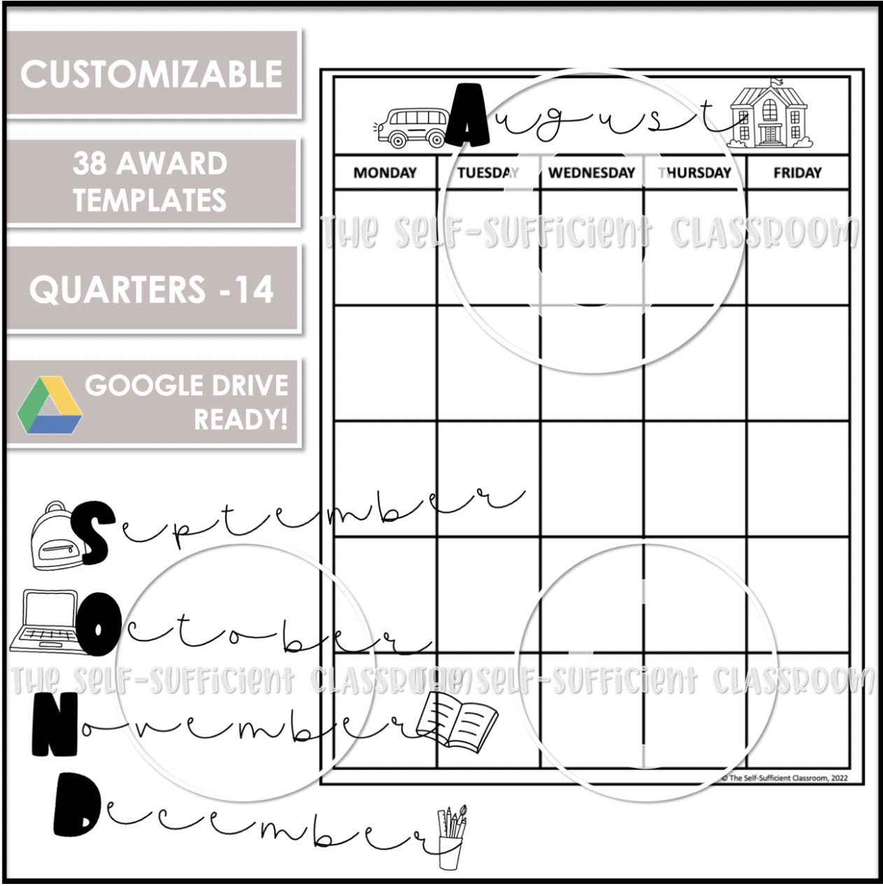 Friday Folder Parent Communication Templates - Classful