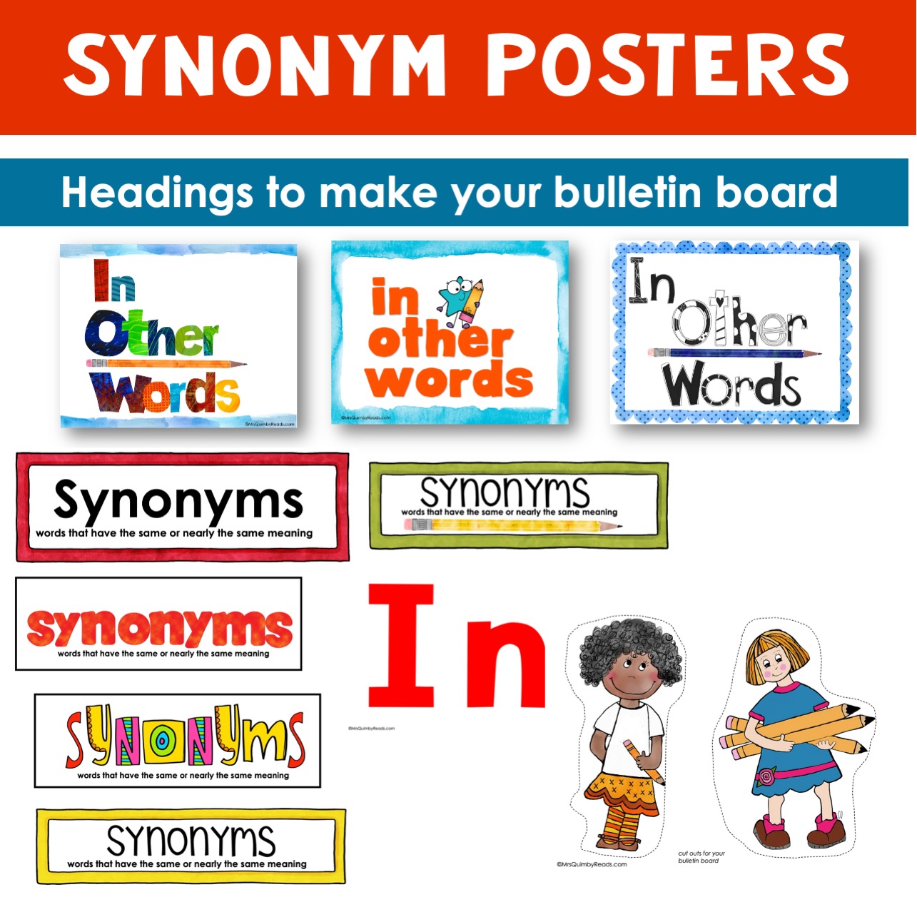 Synonym Posters Bulletin Boards That Teach Classroom Decor Classful synonym-posters-bulletin-boards-that-teach-classroom-decor-classful