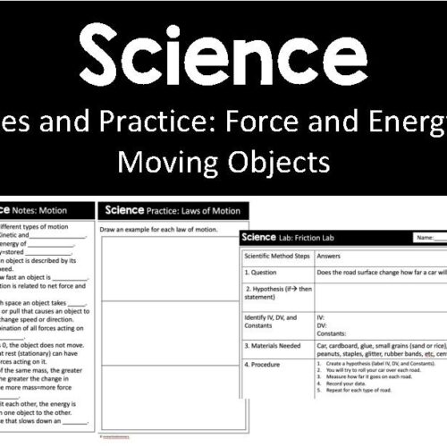 Science Notes and Activities: Force and Motion