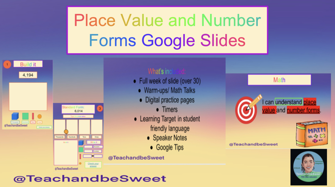 Place Value and Number Forms Pack - Classful