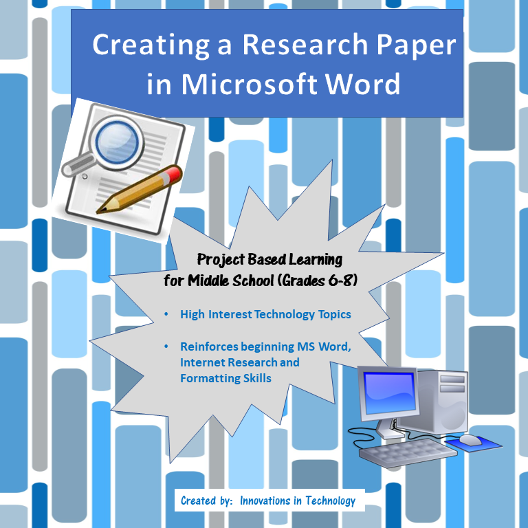 Creating A Research Paper In Microsoft Word Classful