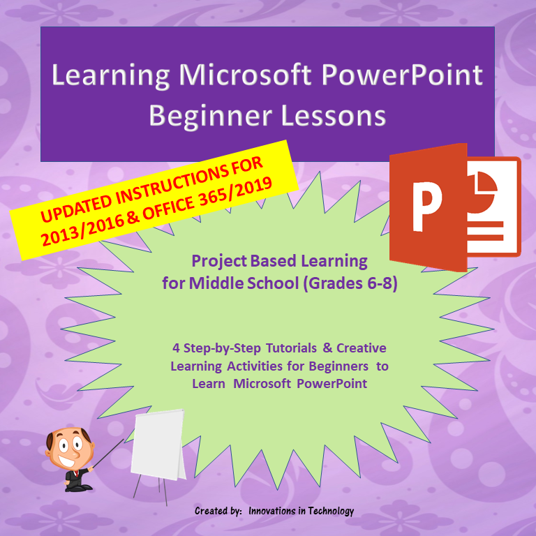 Learning To Use Microsoft PowerPoint Beginner Lessons Classful