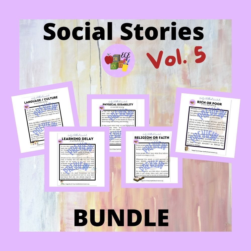 Social Stories - Bundle - Vol. 5