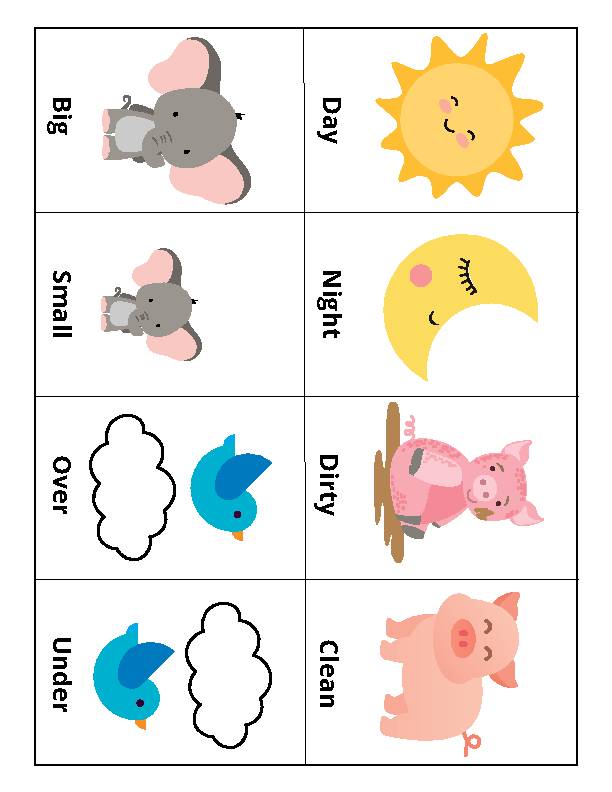 Opposites Theme Preschool Curriculum Printable | Homeschool Lesson Plan ...