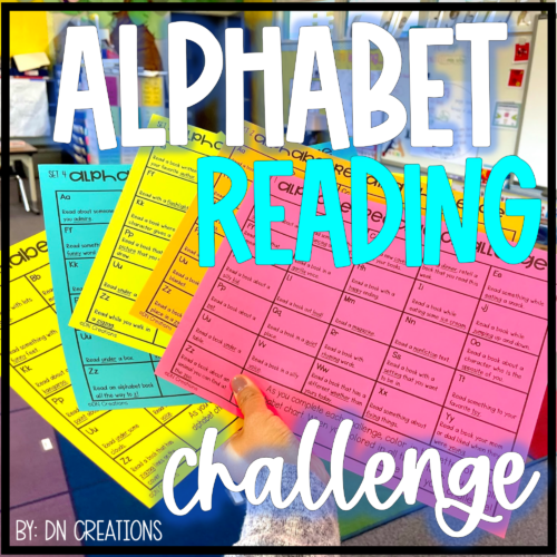 Alphabet Reading Challenge l Reading Chart l Alphabet Reading Chart l ...