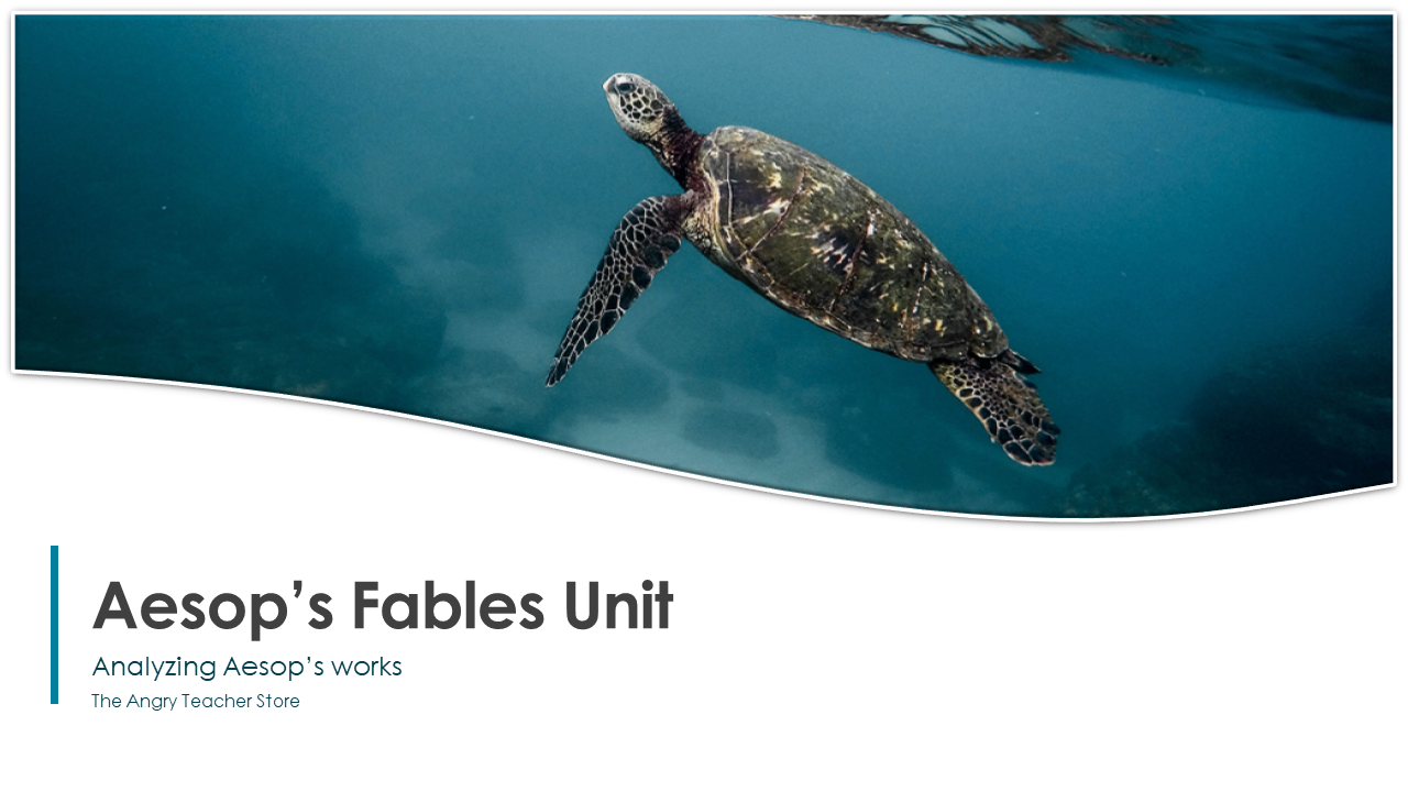 Aesop's Fables Unit - Classful