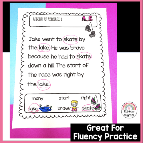 Benchmark Advance Unit 5 Leveled Fluency Passages | First Grade - Classful