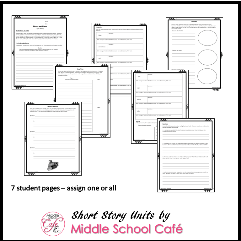 hearts-and-hands-short-story-unit-reading-guide-classful
