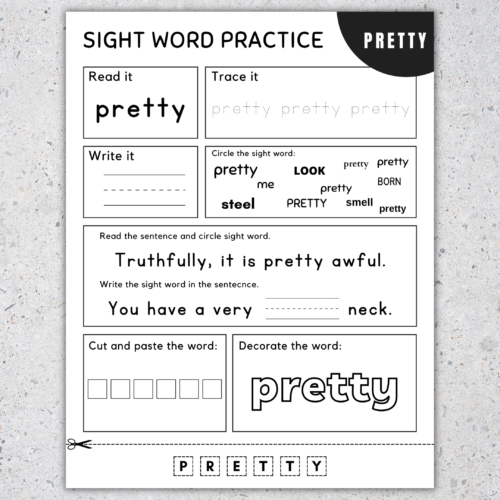 10th 100 Fry Sight Words Fry s Tenth 100 Sight Words Worksheets SET 10th 100 Fry Sight Words Fry s Tenth 100 Sight Words Worksheets SET