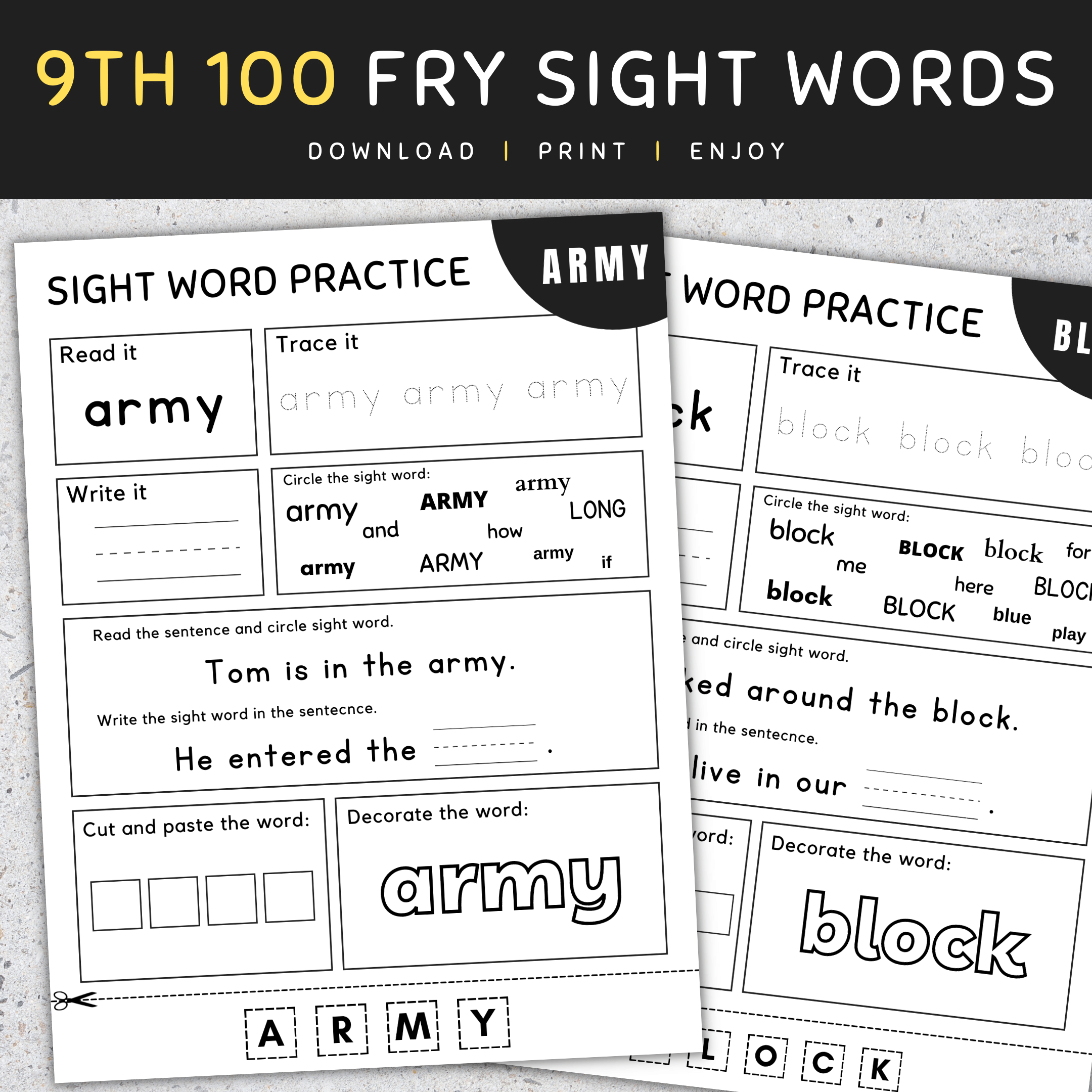 Fry Sight Words Flash Cards- I Have Who Has Sight Words Flashcards, 701 ...