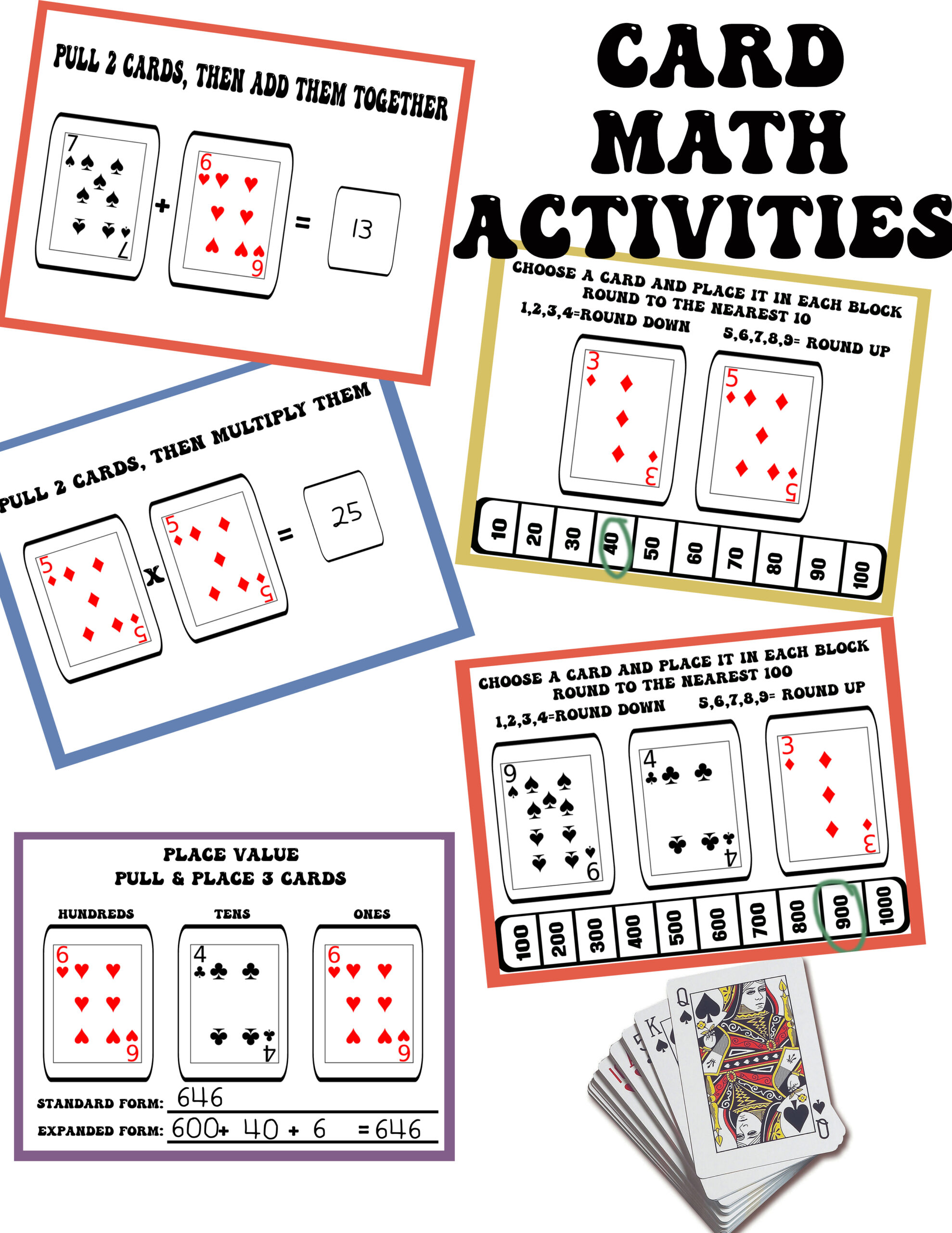 Card Math Games - Classful